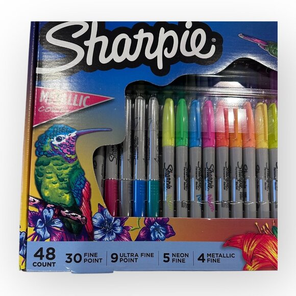 Sharpie | Art | Sharpie Limited Edition 48 Count Marker Set W Metallic ...